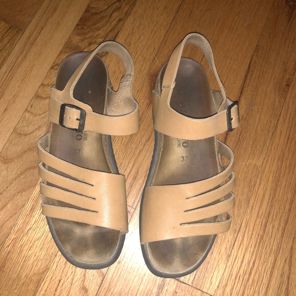 Mephisto | Shoes | Mephisto Leather Sandals 37 Ergonomic | Poshmark